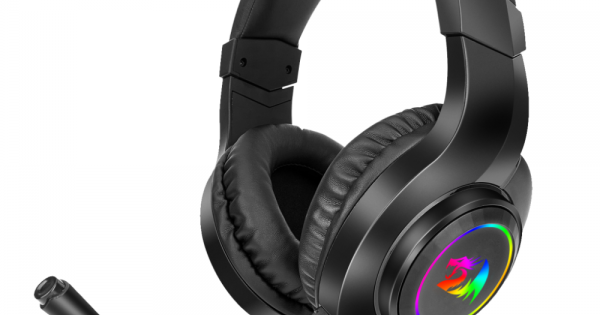 REDRAGON H260 RGB GAMING HEADSET WITH MICROPHONE, WIRED, COMPATIBLE ...