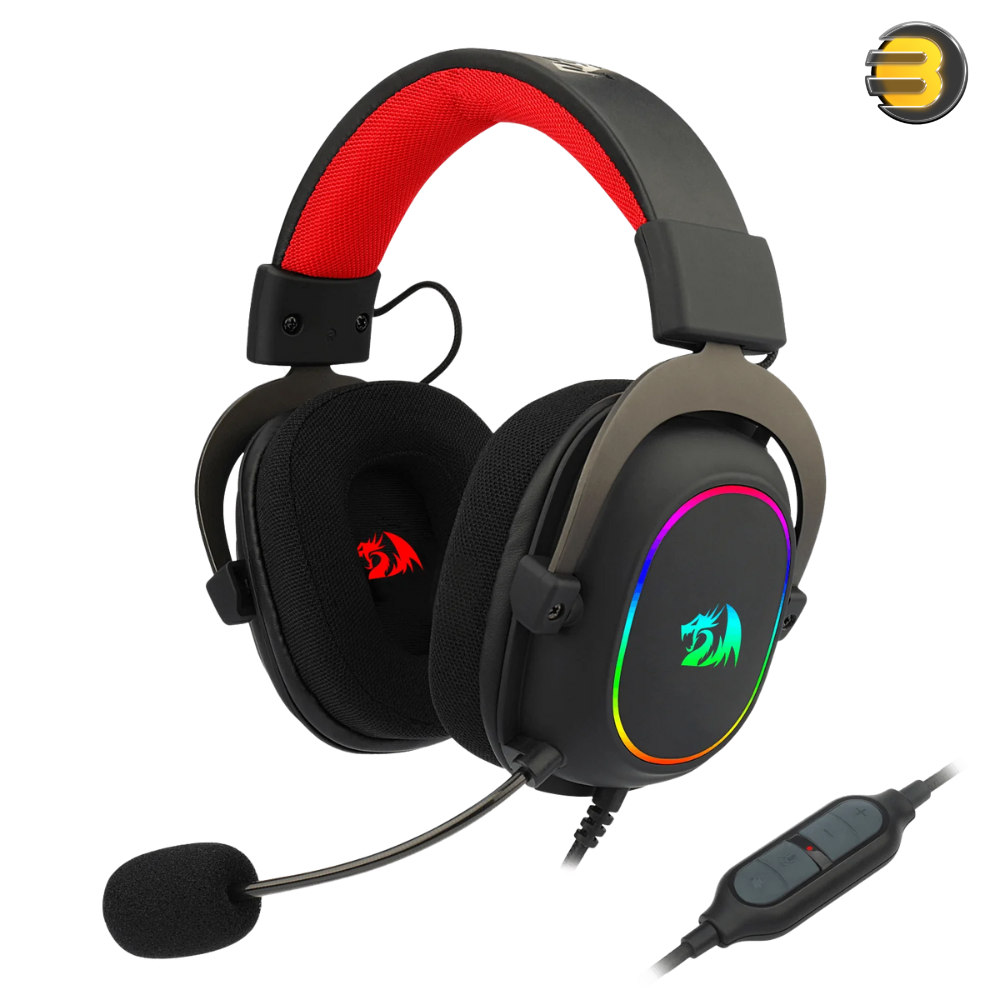 Redragon H510 Zeus-X RGB Wired Gaming Headset - 7.1 Surround Sound ...