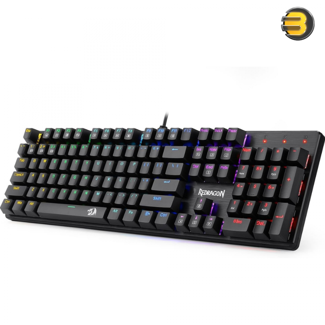 REDRAGON K608 ELITE VALHEIM RAINBOW MECHANICAL KEYBOARD - K608 Valheim