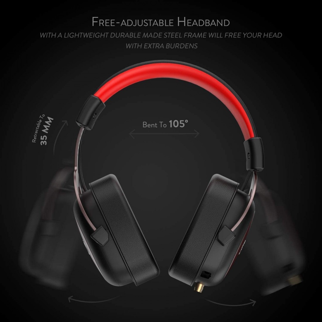 Redragon H510 Zeus Wired Gaming Headset - 7.1 Surround Sound - Memory ...