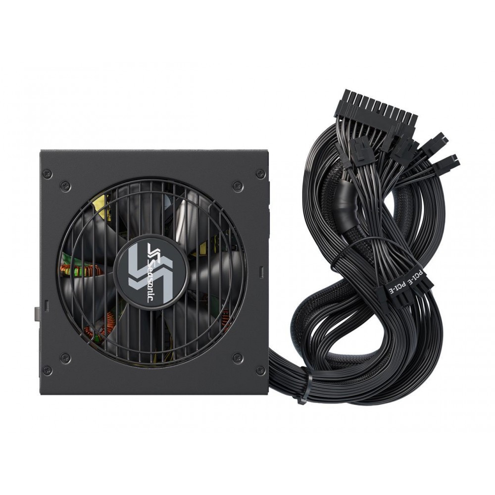 Seasonic FOCUS GM-850, 850W 80+ Gold, Semi-Modular, Fits All ATX Systems, Fan Control in Silent ...