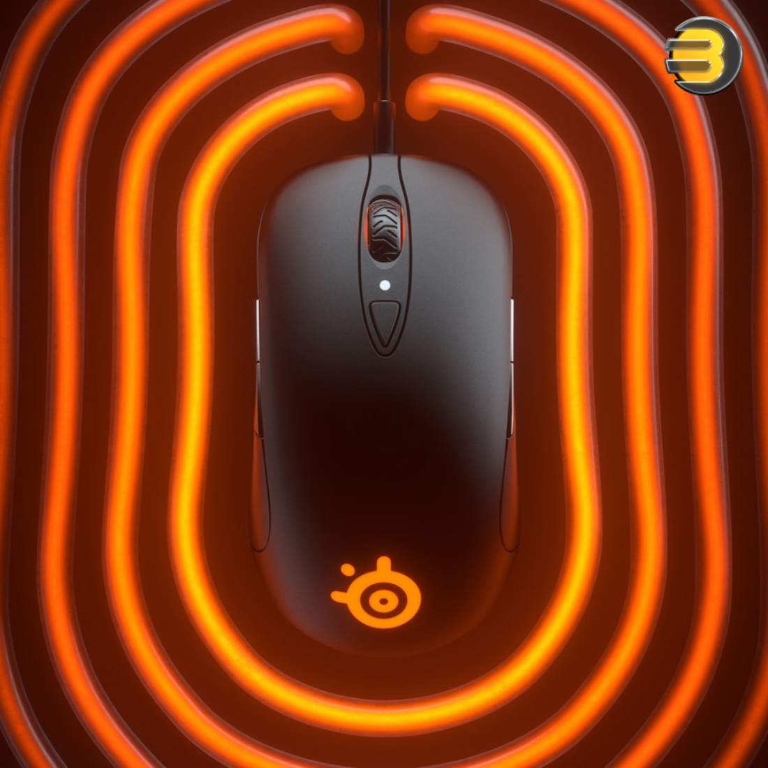 SteelSeries SENSEI TEN Wired Ambidextrous Gaming Mouse with TrueMove ...