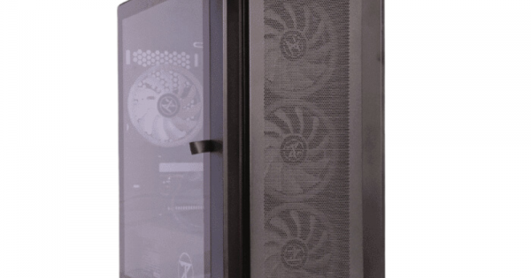 Technozone C-400 With 4 fans 120mm ARGB + PSU 600W