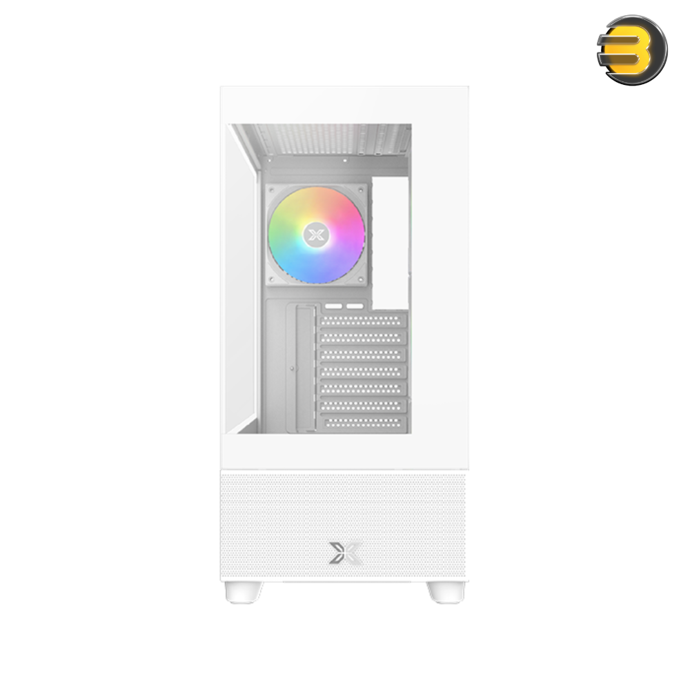 XIGMATEK Endorphin Air Arctic V2 — WH,EATX,U3x2&Type C,Mesh PSU Shroud,2PCS Seamless TG,4PCS ...
