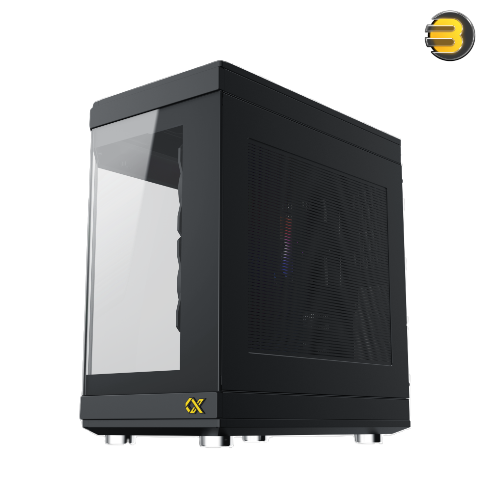 XIGMATEK CUBI 6 ARGB Fans— Black, EATX, U3x1+Type C, 3PCS TG, 6PCS Z20A ...