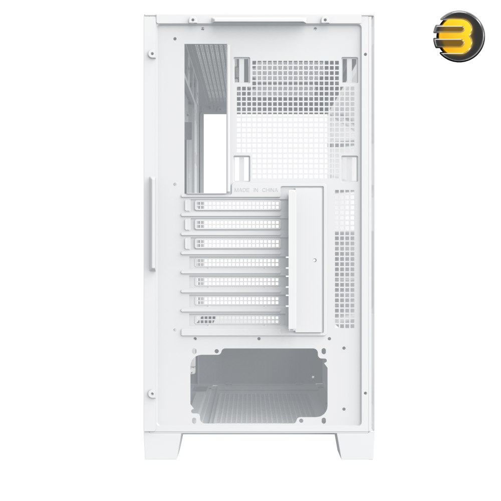 XIGMATEK Endorphin Ultra Arctic White With 5 ARGB Fans — ATX, U3x1 ...