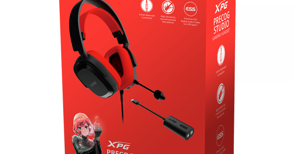XPG PRECOG Studio Gaming Headset - 50mm Drivers - Omnidirectional ...