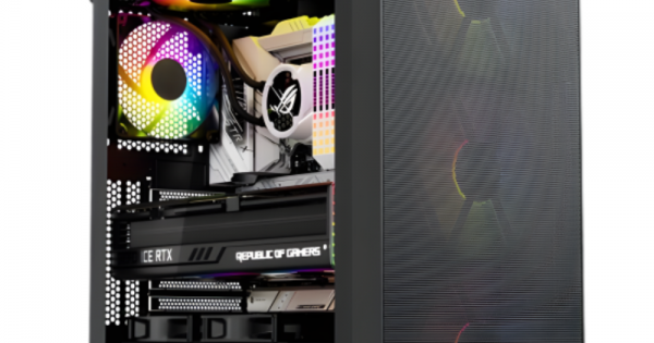 Xander Hulk 4 ARGB Fans Mesh Mid Tower Gaming Case With 700W 80+ PSU ...