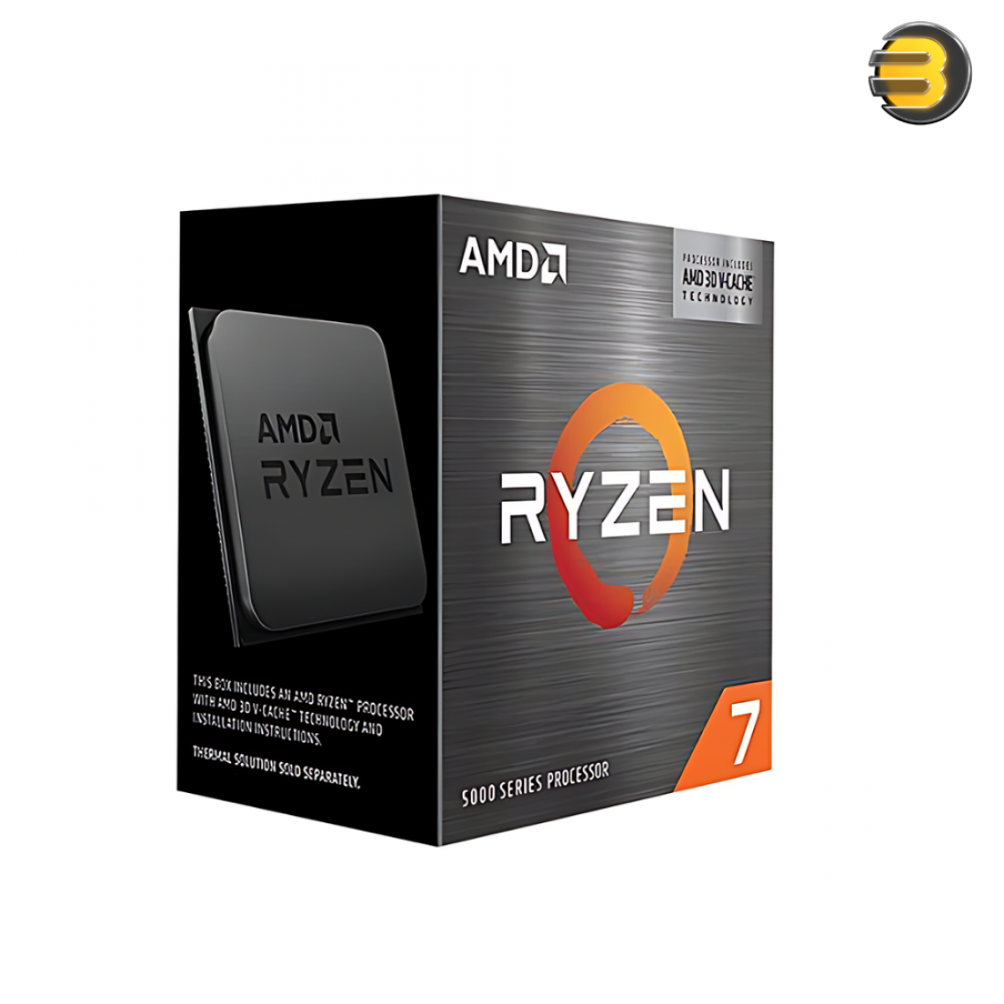 AMD Ryzen 7 5700X3D — 8-Core 3.0 GHz Socket AM4 105W None Integrated Graphics Processor - 100 ...