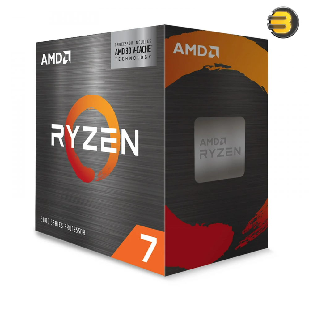 AMD Ryzen 7 5800X3D 8-core, 16-Thread Desktop Processor with AMD 3D V ...