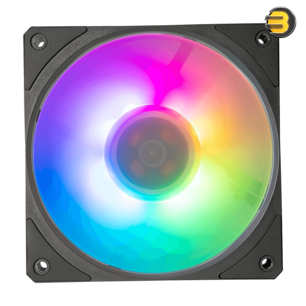 Cooler Master Mobius 120P ARGB High Performance Interconnecting Ring ...