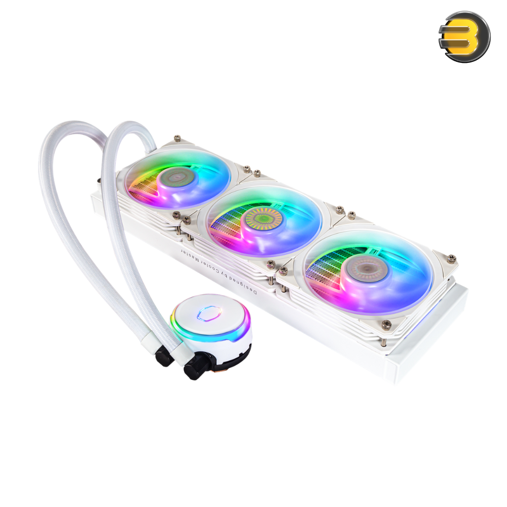 CoolerMaster MasterLiquid PL360 FLUX White Close-Loop AIO CPU Liquid ...