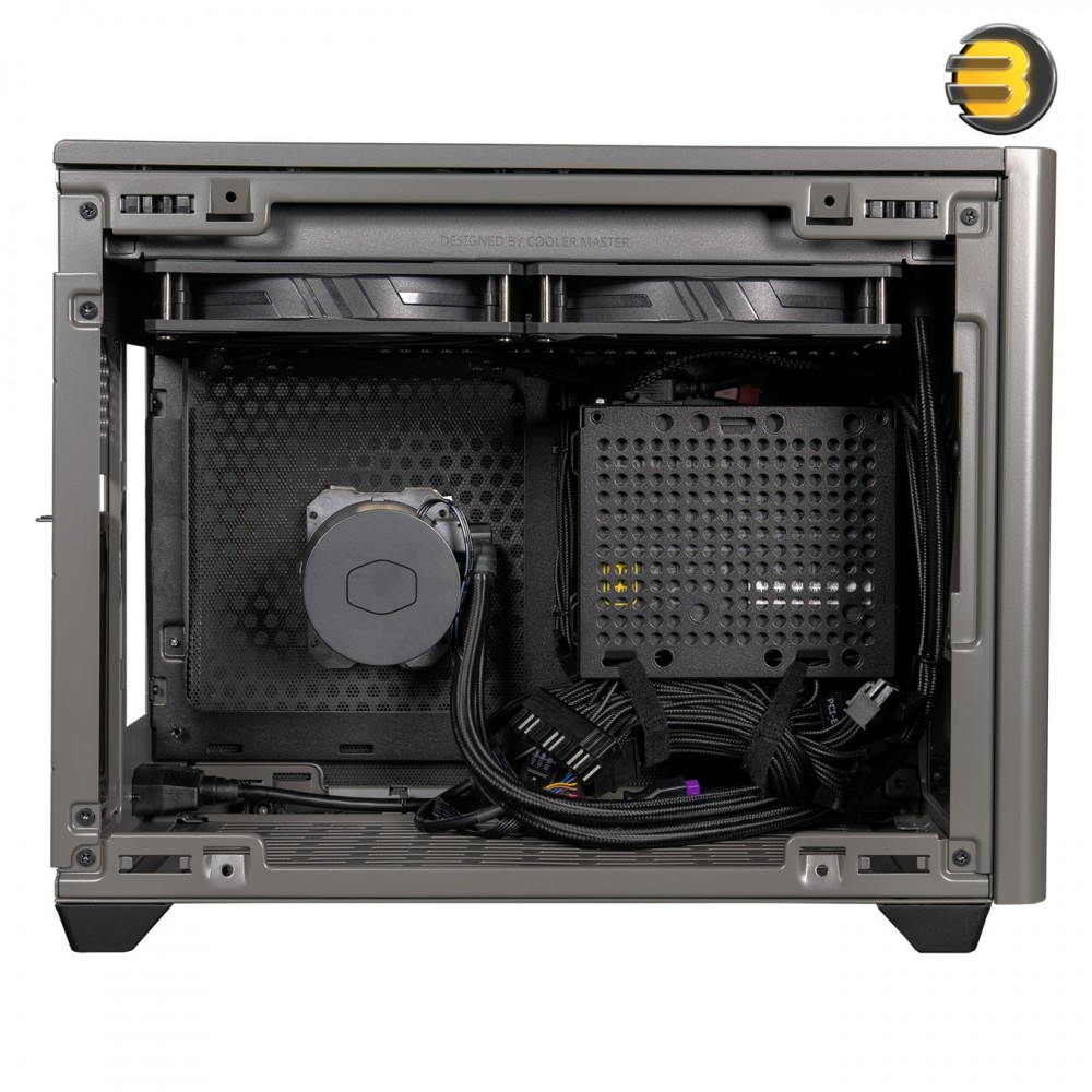 Cooler Master MasterBox NR200P MAX Mini-ITX Case Included Water Cooling ...