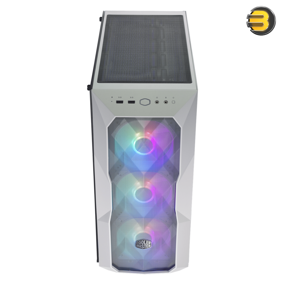 Cooler Master MasterBox TD500 Mesh White Airflow ATX Mid-Tower with ...