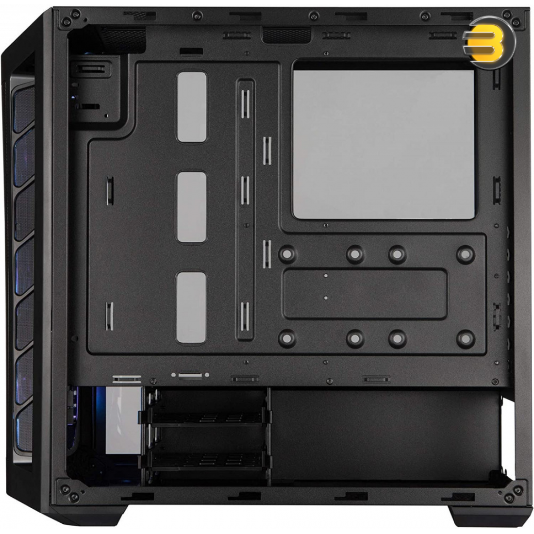 Cooler Master MasterBox MB511 ARGB ATX Mid-Tower with Three 120mm ARGB ...