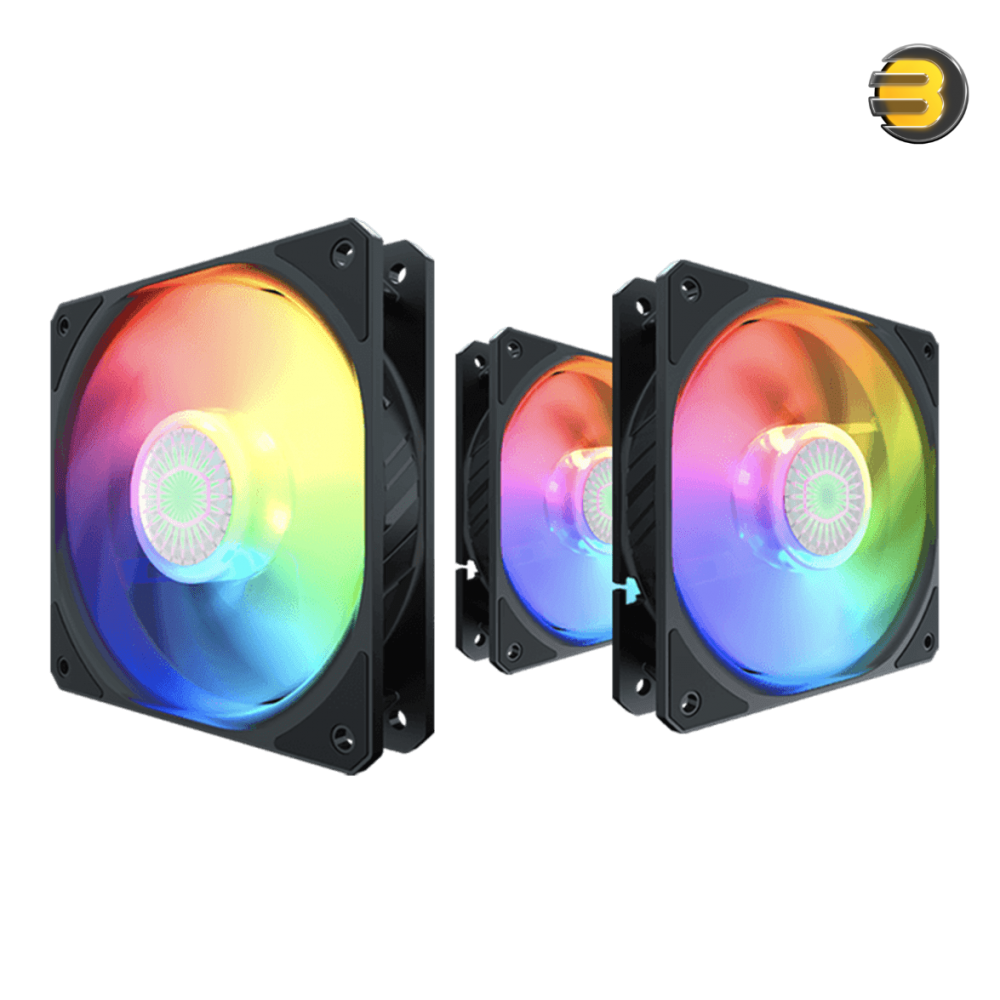 COOLER MASTER SICKLEFLOW 120 ARGB 3IN1 Rifle Bearing