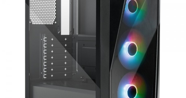 Cooler Master CMP 520 - 4X 120mm ARGB Fans, Mesh Geode Front Panel ...