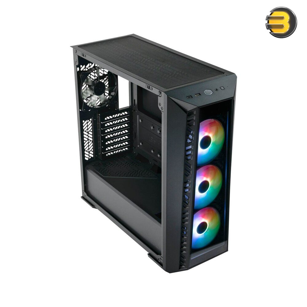 Cooler Master MasterBox 520 V2 ARGB ATX Case Black - MB520-KGNN-S01