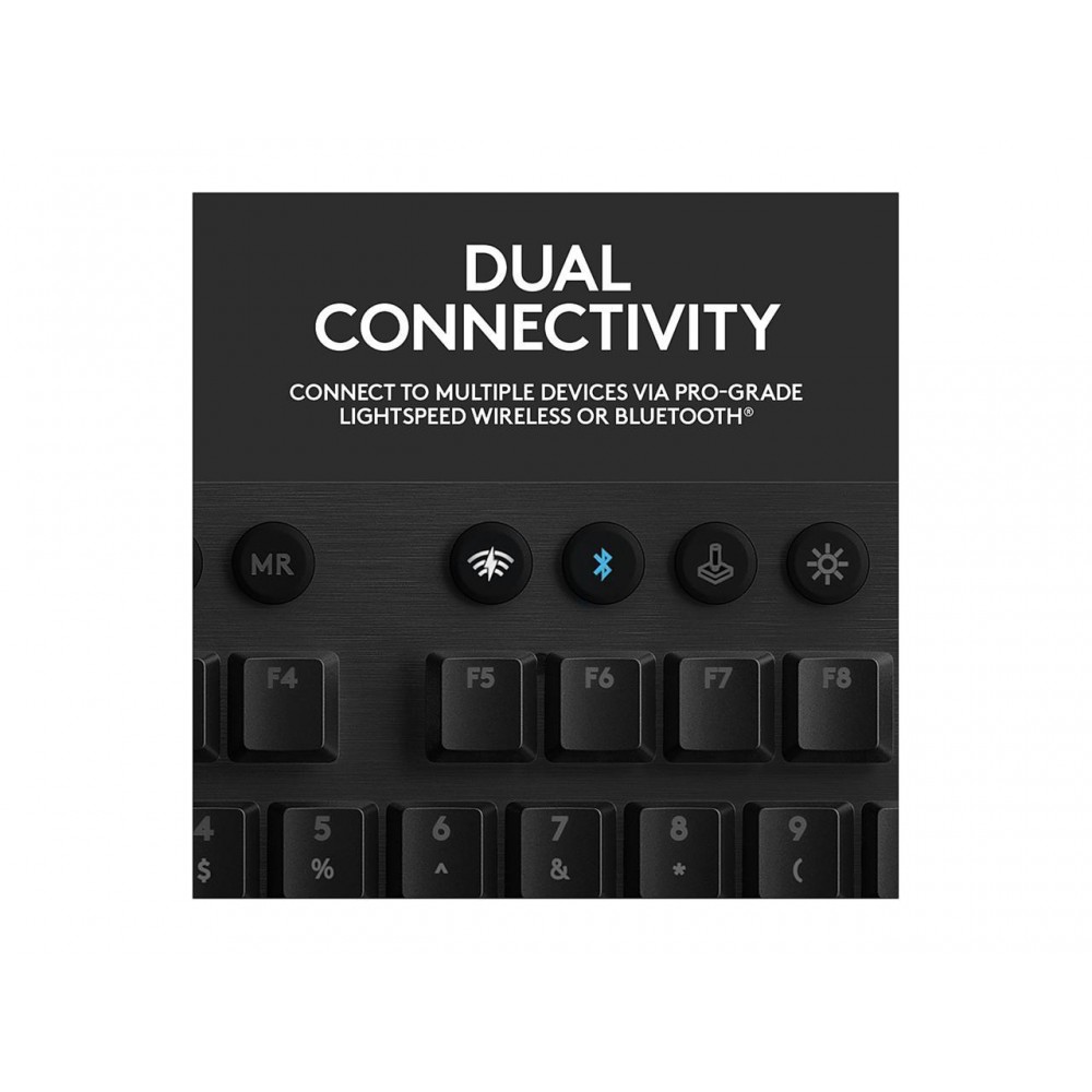 Logitech G915 Lightspeed Wireless RGB Mechanical Gaming Keyboard With ...