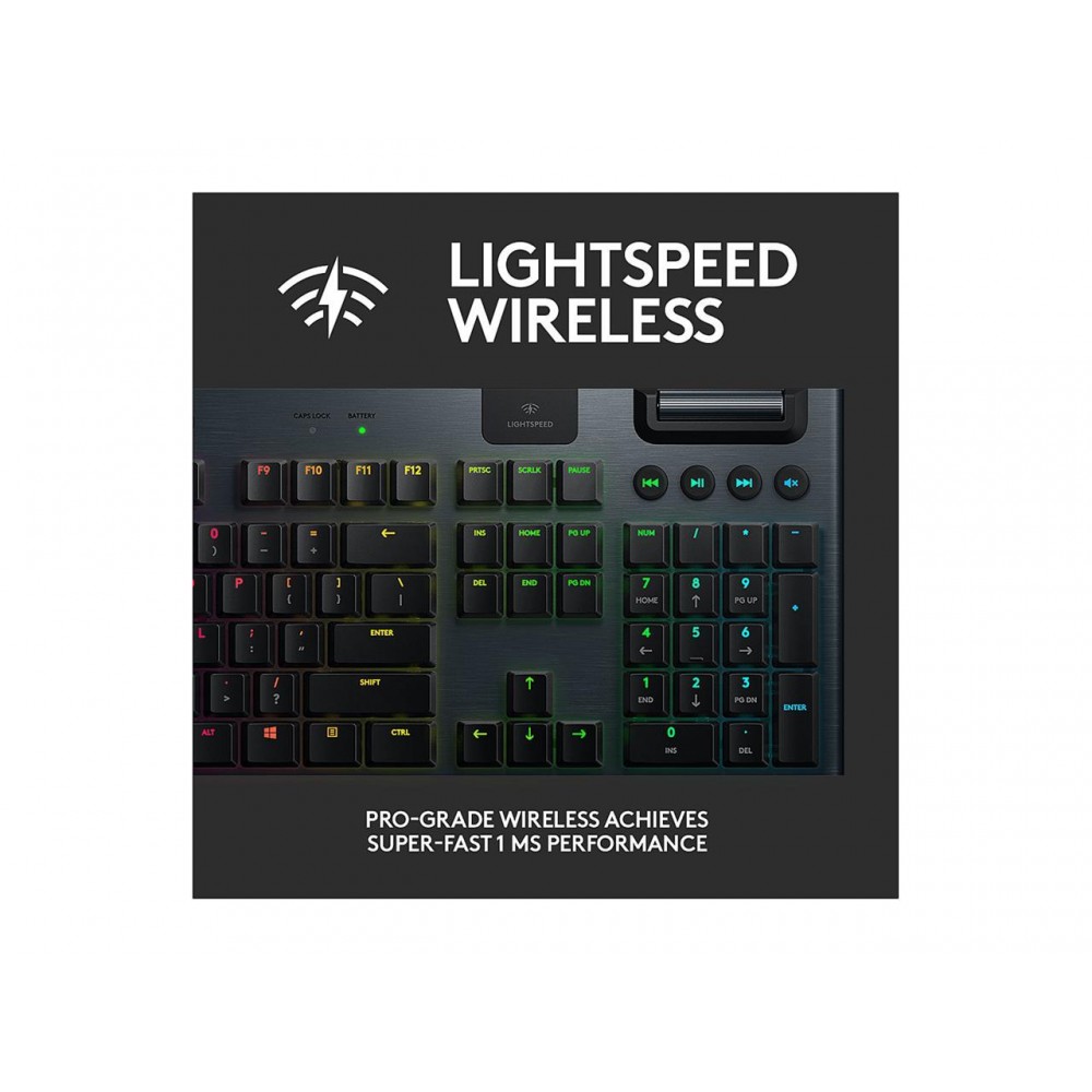 Logitech G915 Lightspeed Wireless RGB Mechanical Gaming Keyboard With ...