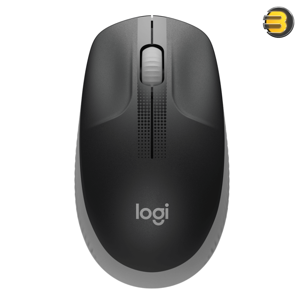Logitech Wireless Mouse M190 — Full Size Ambidextrous Curve Design, 18 ...