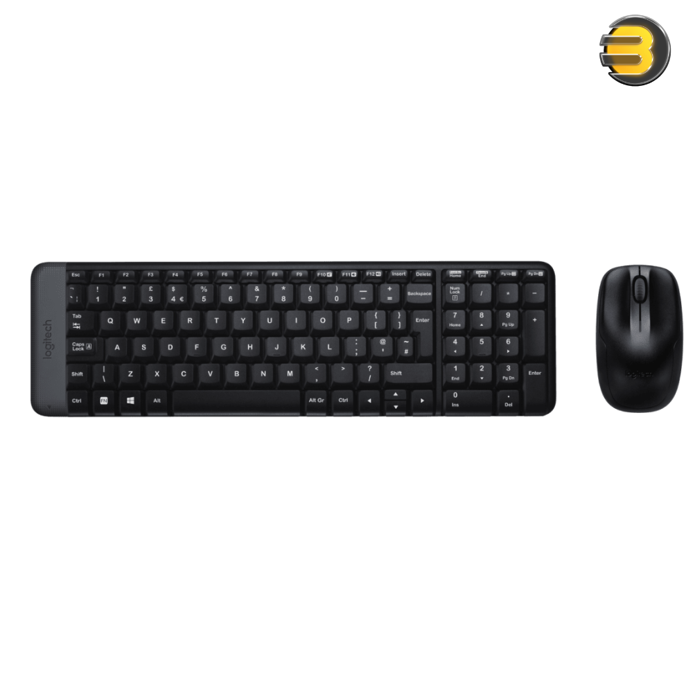 Logitech MK220 Compact Wireless Keyboard Mouse Combo - 920-003168