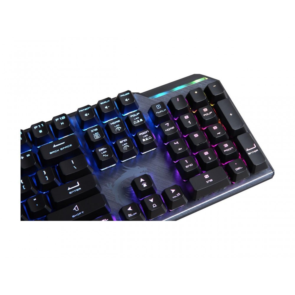 MSI Vigor GK50 Elite Kailh Blue Gaming Keyboard - VIGOR GK50 ELITE LL
