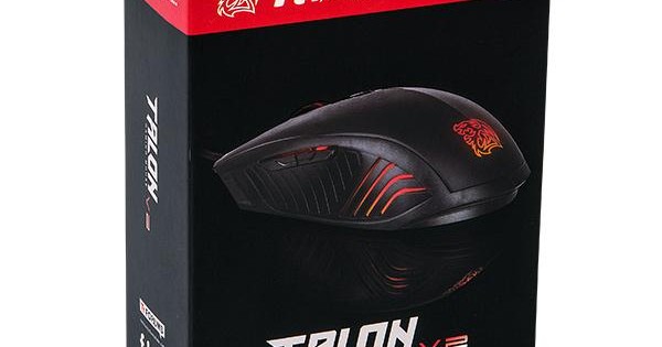 Tt eSPORTS Talon V2 RGB Optical Gaming Mouse MO-TLN-WDOTBK-01 - MO-TLN ...